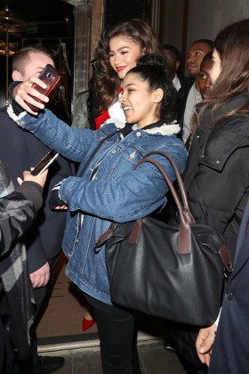 Zendaya Poses Fans Editorial Stock Photo - Stock Image | Shutterstock