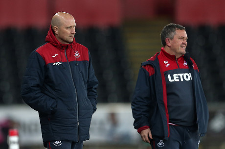 Swansea Coach Cameron Toshack Gary Richards Editorial Stock Photo ...