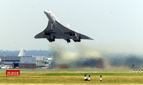 Air Concorde 4a British Airways Concorde Editorial Stock Photo - Stock ...