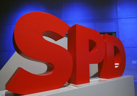 Giant Logo German Social Democratic Party Editorial Stock Photo - Stock ...