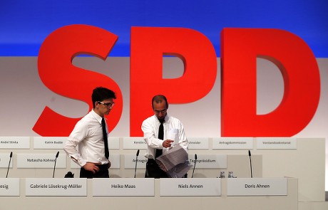 German Social Democratic Party (SPD) conference in Berlin, Germany - 06 ...