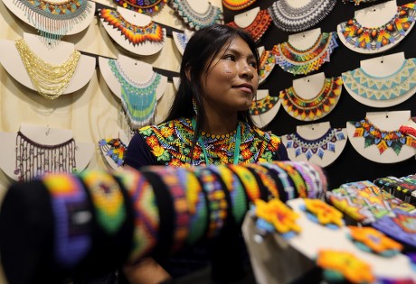 Indigenous Woman Embera Chami Ethnic Group Editorial Stock Photo ...