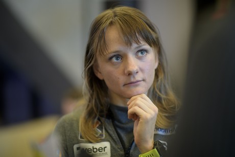 Maiken Caspersen Falla Norway During Press Editorial Stock Photo ...