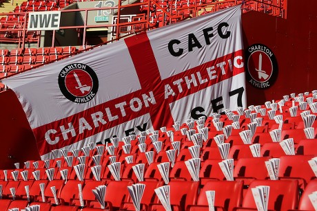 Clappers Seats Charlton Fans Help Celebrate Editorial Stock Photo ...
