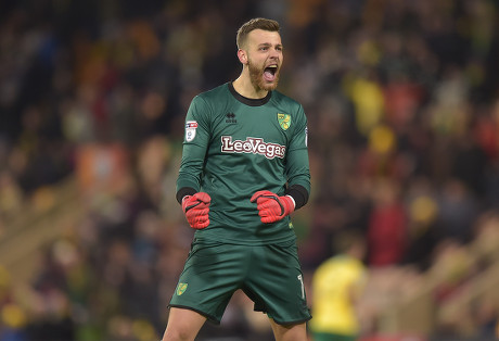 Norwich City Goalkeeper Angus Gunn Editorial Stock Photo - Stock Image ...