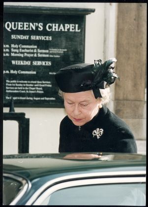 Queen Elizabeth Ii 1993 Queens Sad Editorial Stock Photo - Stock Image ...