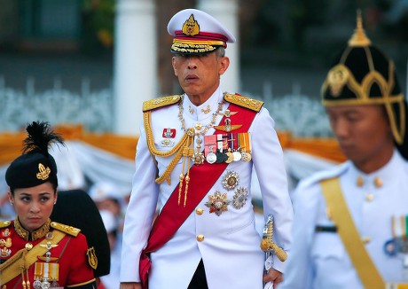 Thai King Maha Vajiralongkorn Bodindradebayavarangkun Arrives Editorial ...