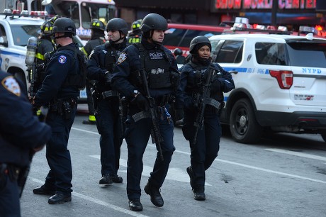 Police Fire Brigade Presence Bus Station Editorial Stock Photo - Stock ...