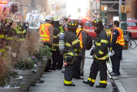 Police Fire Brigade Presence Bus Station Editorial Stock Photo - Stock ...