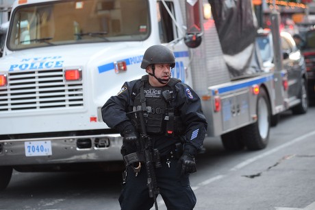 Police Fire Brigade Presence Bus Station Editorial Stock Photo - Stock ...