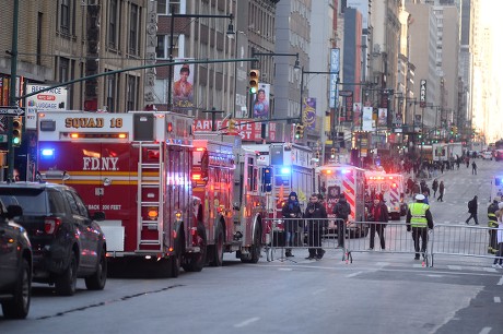 Police Fire Brigade Presence Bus Station Editorial Stock Photo - Stock ...