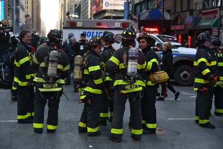 Police Fire Brigade Presence Bus Station Editorial Stock Photo - Stock ...