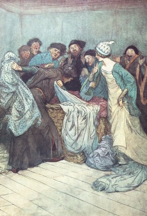 1 191 basket clothes colour dicken'smen dirty hugh illustration ladies ...