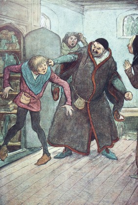 1 191 colour ear grab hugh illustration man merry pull Stock Pictures ...