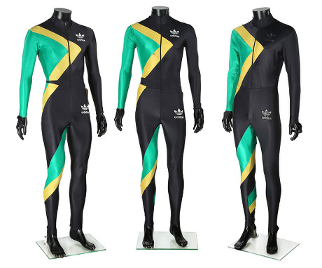 Jamaican Bobsled Team Suits Worn By Editorial Stock Photo - Stock Image ...