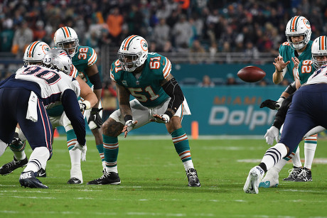 Mike Pouncey 51 Miami Action During Editorial Stock Photo - Stock Image ...