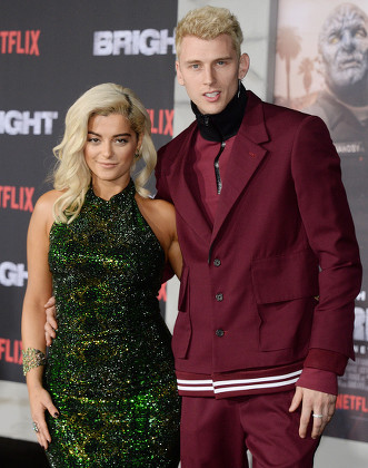 Bebe Rexha Machine Gun Kelly Editorial Stock Photo - Stock Image ...