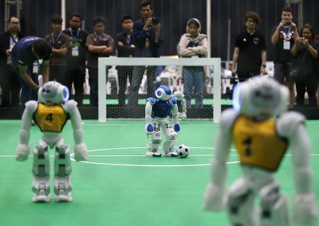Robots Team Australia Yellow Iran Blue Editorial Stock Photo - Stock Image | Shutterstock