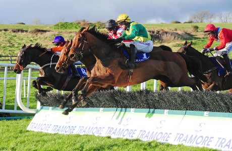 Tramore Seskin Flyer Andrew Ring Jumping Editorial Stock Photo - Stock ...