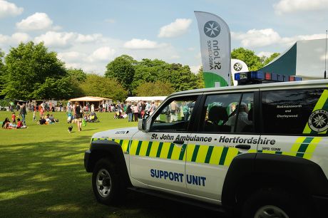 St John Ambulance Support Unit Present Editorial Stock Photo - Stock ...