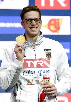 Gold Medalist Philip Heintz Germany Podium Editorial Stock Photo ...