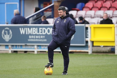 Afc Wimbledon First Team Coach Simon Editorial Stock Photo - Stock ...