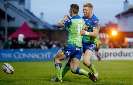 Connacht Vs Brive Connachts Darragh Leader Editorial Stock Photo ...
