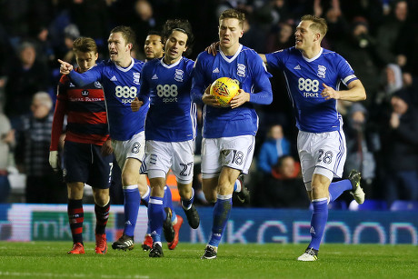 Sam Gallagher Birmingham City Celebrates Scoring Editorial Stock Photo ...