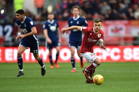 Jamie Paterson 20 Bristol City On Editorial Stock Photo - Stock Image ...