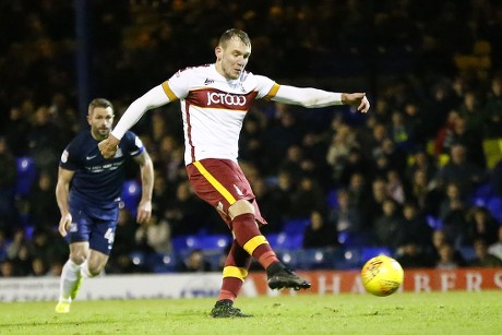 Bradfords Forward Charlie Wyke Scores Bradfords Editorial Stock Photo ...