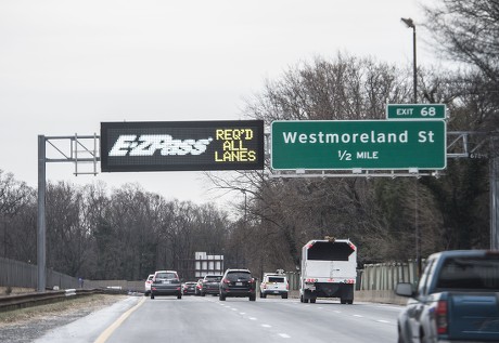New Ez Pass Toll Roads Virginia Editorial Stock Photo - Stock Image ...