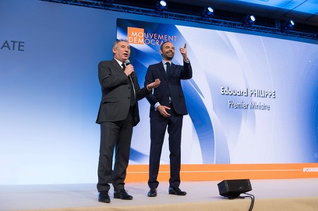 MoDem Party Conference, Paris, France - 16 Dec 2017 Stock Pictures ...