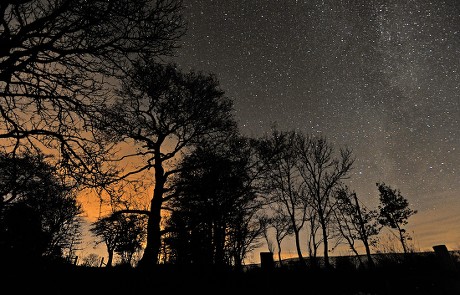 Crystal Clear Night Brought Spectacular Starscape Editorial Stock Photo ...