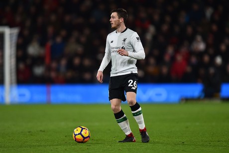 Andrew Robertson 26 Liverpool During Premier Editorial Stock Photo ...