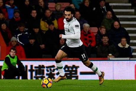 Mohamed Salah 11 Liverpool During Premier Editorial Stock Photo - Stock ...