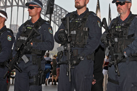 Nsw Riot Squad Police Officers Seen Editorial Stock Photo - Stock Image ...