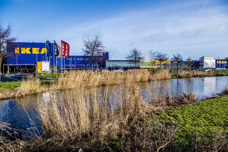 Exterior Ikea Furniture Store Delft Netherlands Editorial Stock Photo ...
