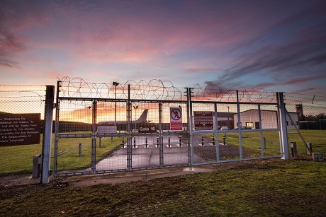 Security Gate Raf Mildenhall Editorial Stock Photo - Stock Image ...