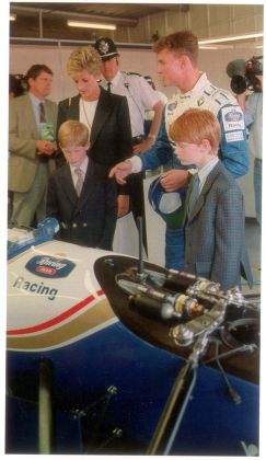 Prince Harry Princess Diana George Mccorquodale Editorial Stock Photo ...