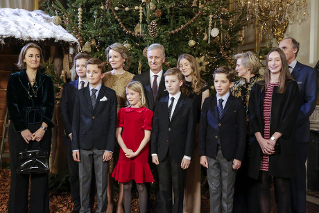King Philippe Queen Mathilde Family Editorial Stock Photo - Stock Image ...