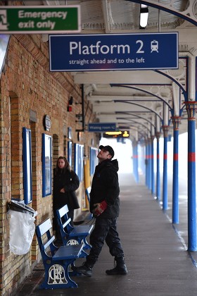 Security Checks Kings Lynn Train Station Editorial Stock Photo - Stock ...