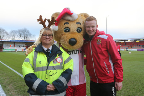 Boro Bear During Stevenage Vs Chesterfield Editorial Stock Photo ...