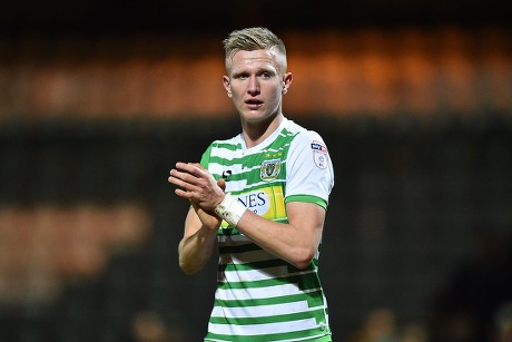 Sam Surridge 14 Yeovil Town Applauds Editorial Stock Photo - Stock ...