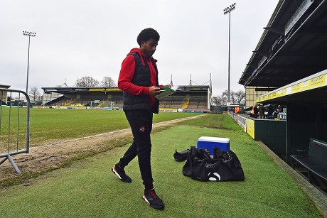 Reuben Reid 33 Exeter City Reading Editorial Stock Photo - Stock Image ...