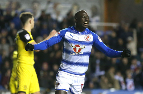 Modou Barrow Reading Celebrates His Equalising Editorial Stock Photo ...