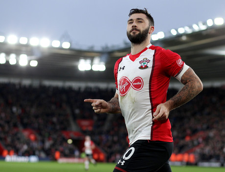 Charlie Austin Celebrates Scoring Opening Goal Editorial Stock Photo ...