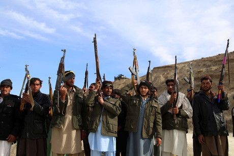 Private Militia Comprising Local Residents Patrol Editorial Stock Photo ...