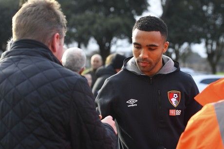 Callum Wilson Afc Bournemouth Signs Autograph Editorial Stock Photo ...