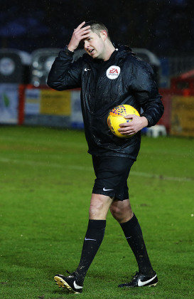 Referee Brett Huxtable Calls Off Game Editorial Stock Photo - Stock ...