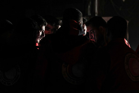 Volunteers Syrian Arab Red Crescent Sarc Editorial Stock Photo - Stock ...